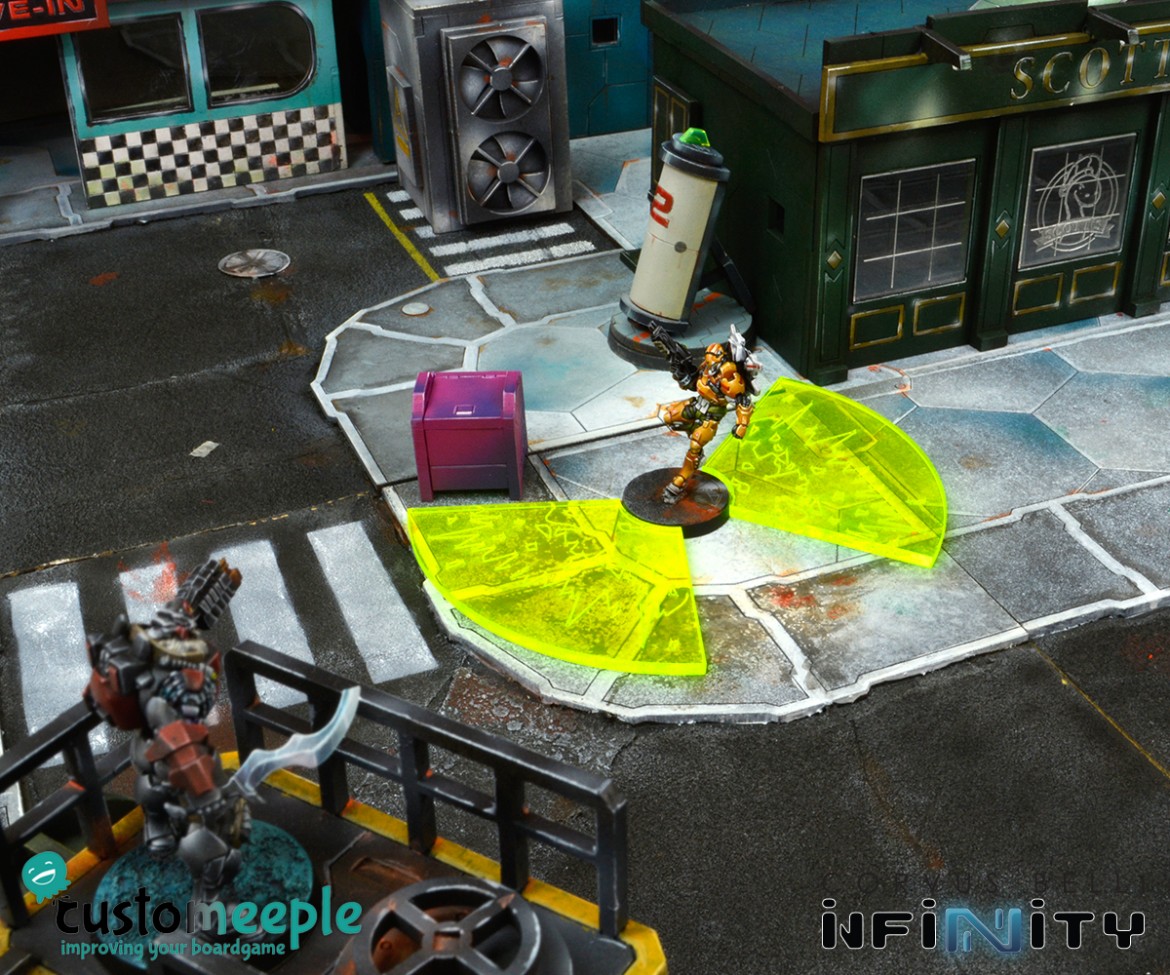 Infinity Arc explosion template – Customeeple