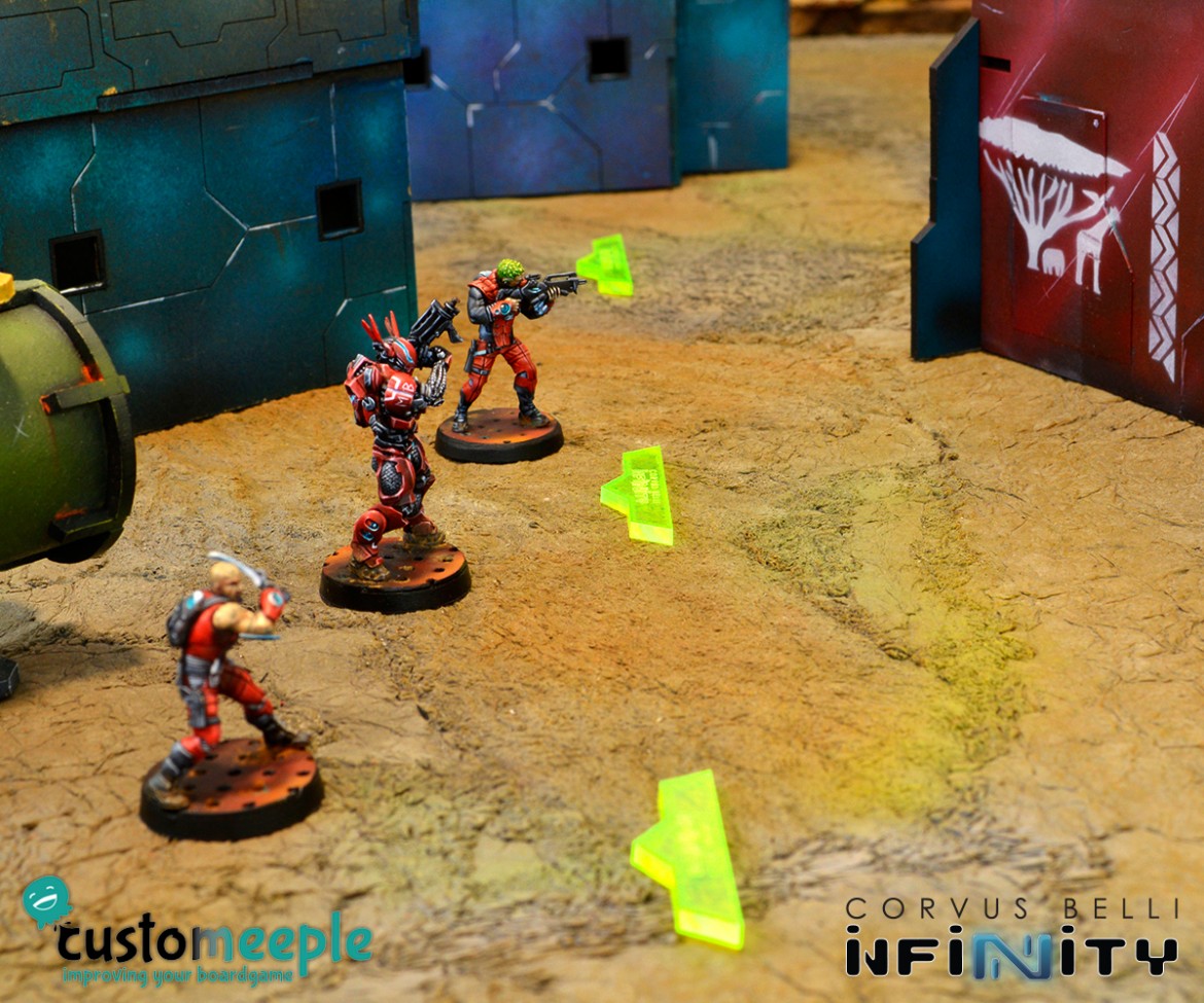 Infinity Deployment Zone markers (9 units) – Customeeple