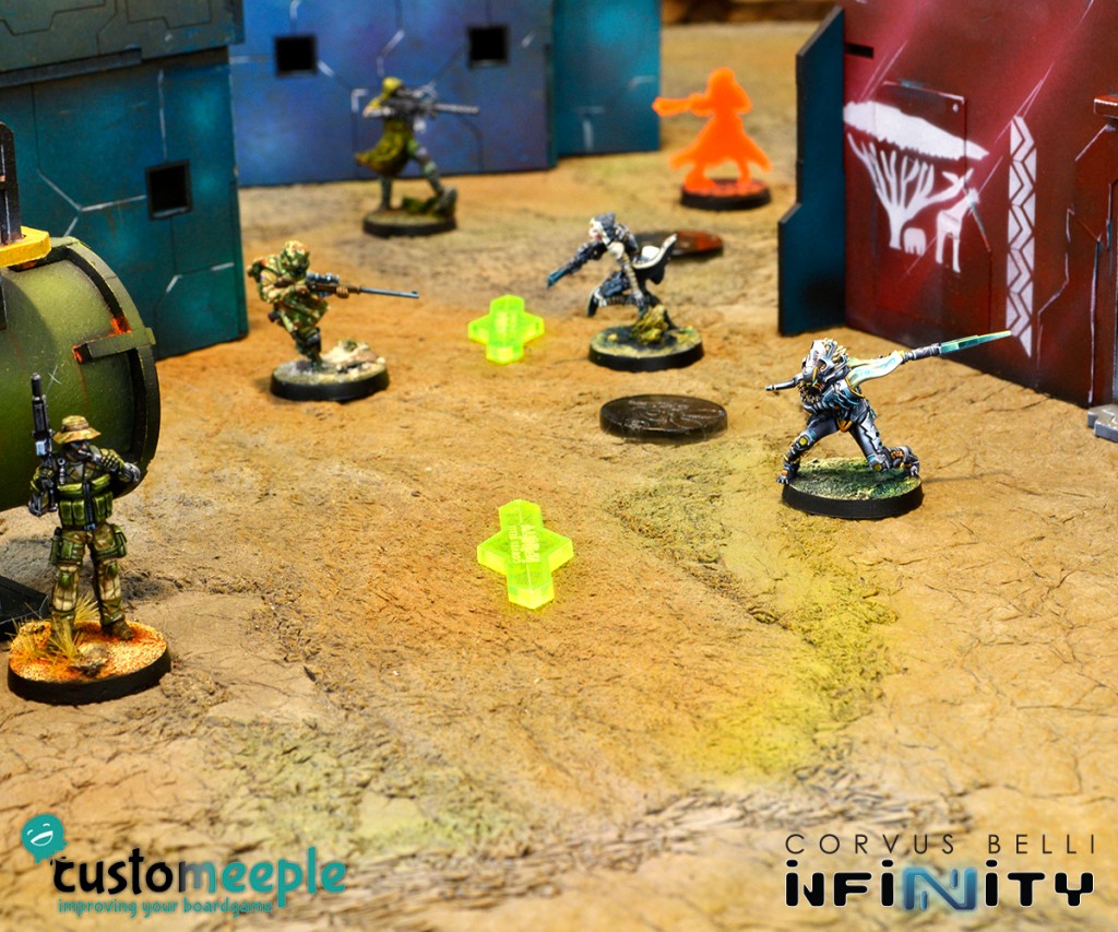 Infinity Deployment Zone markers (9 units) – Customeeple