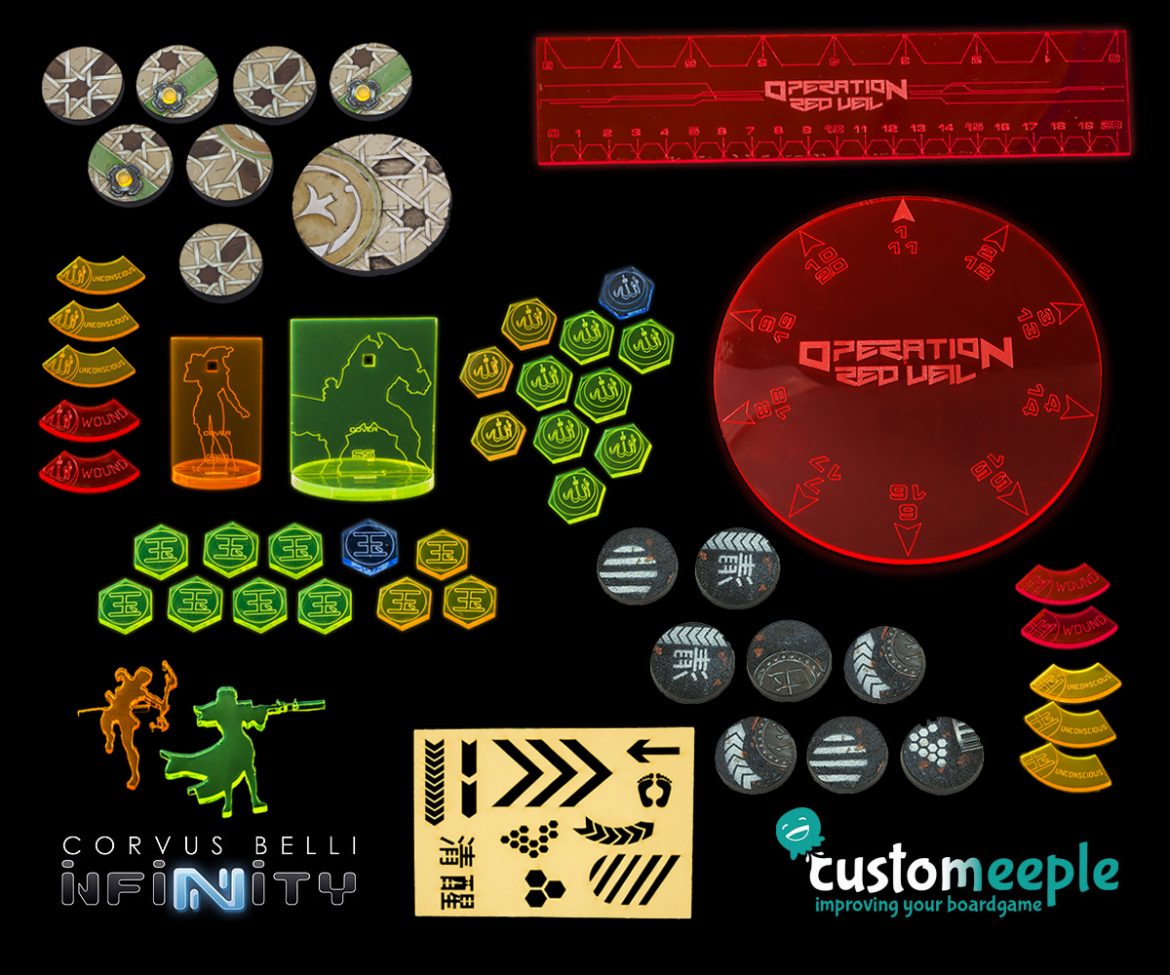 Infinity “Red Veil” Deluxe Pack (54 Units) – Customeeple