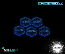 Dreadball Custom Team action markers (5 Units) – Customeeple