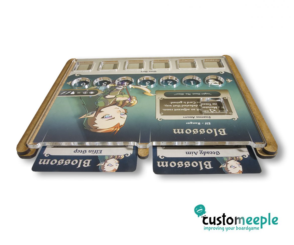 Masmorra Compatible acrylic overlay addon (5 Units) – Customeeple