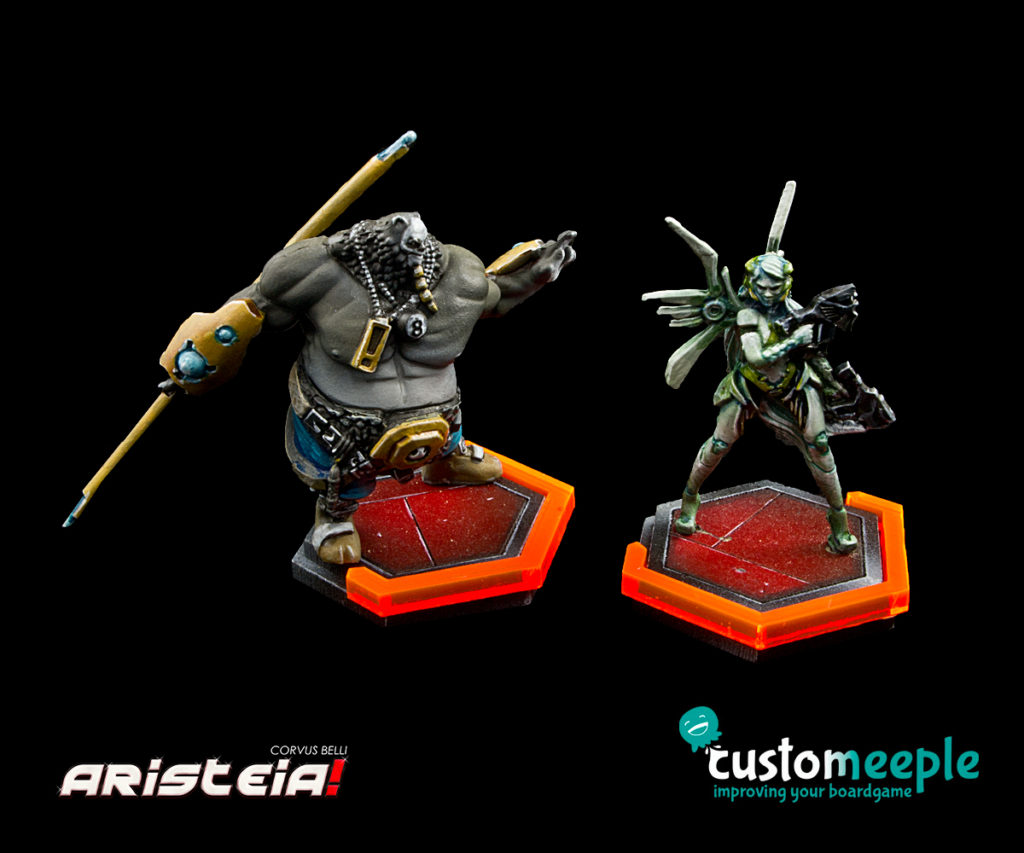 Aristeia! Team identifier (4 units) – Customeeple