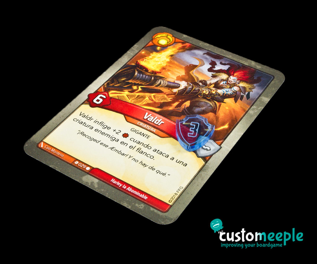 Keyforge compatible Armour Token V2 (6 Units) – Customeeple