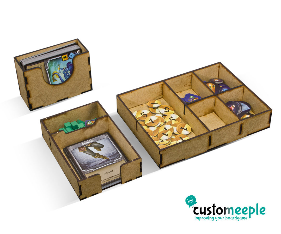 Clank! + expansions compatible Insert (29,9 x 29,9 x 7,7 cm) – Customeeple