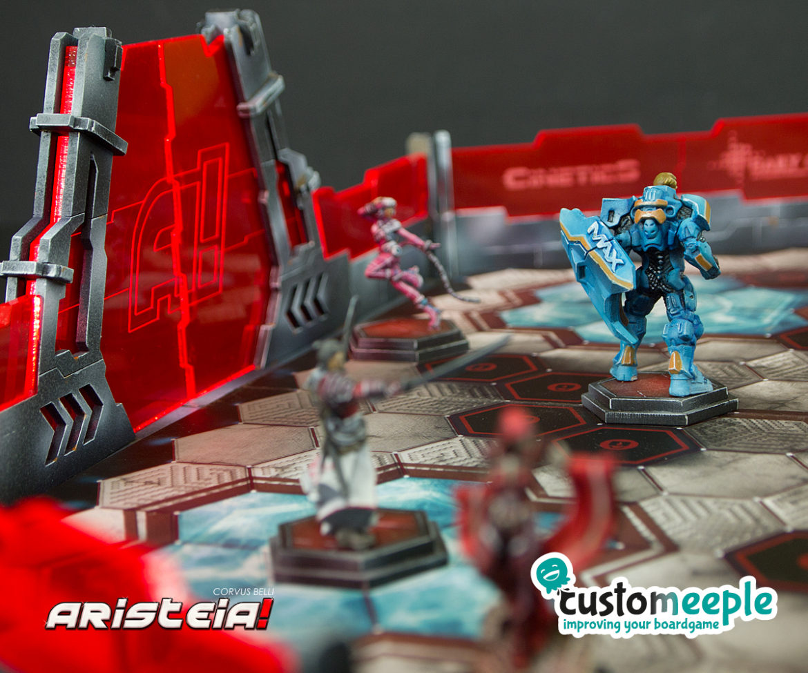 Aristeia! Custom Hexadome Walls + Gates – Customeeple