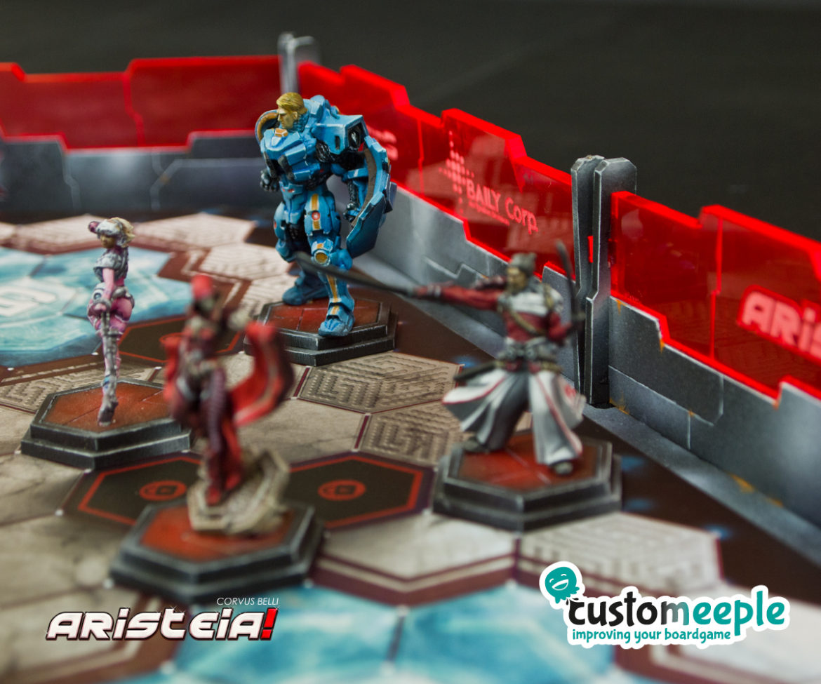 Aristeia! Custom Hexadome Walls + Gates – Customeeple
