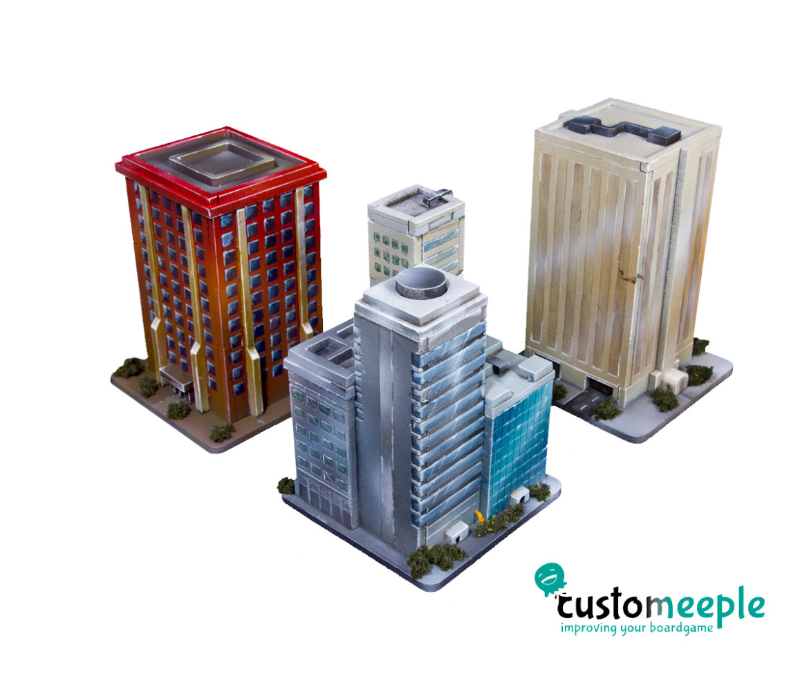 Small Scale Building Set (3 units) - Customeeple