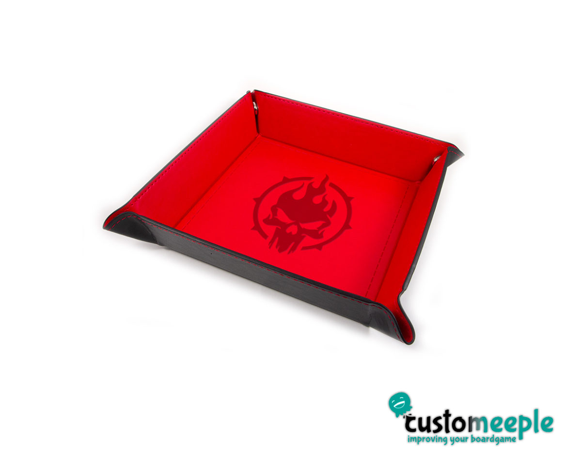 Custom Square Dice Tray (various colors) – Customeeple
