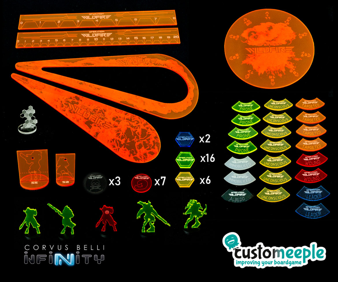 Infinity “Operation: Wildfire” Deluxe Pack (49 Units) – Customeeple