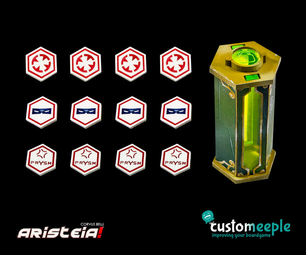 Aristeia! “Human Fate” tokens – Customeeple