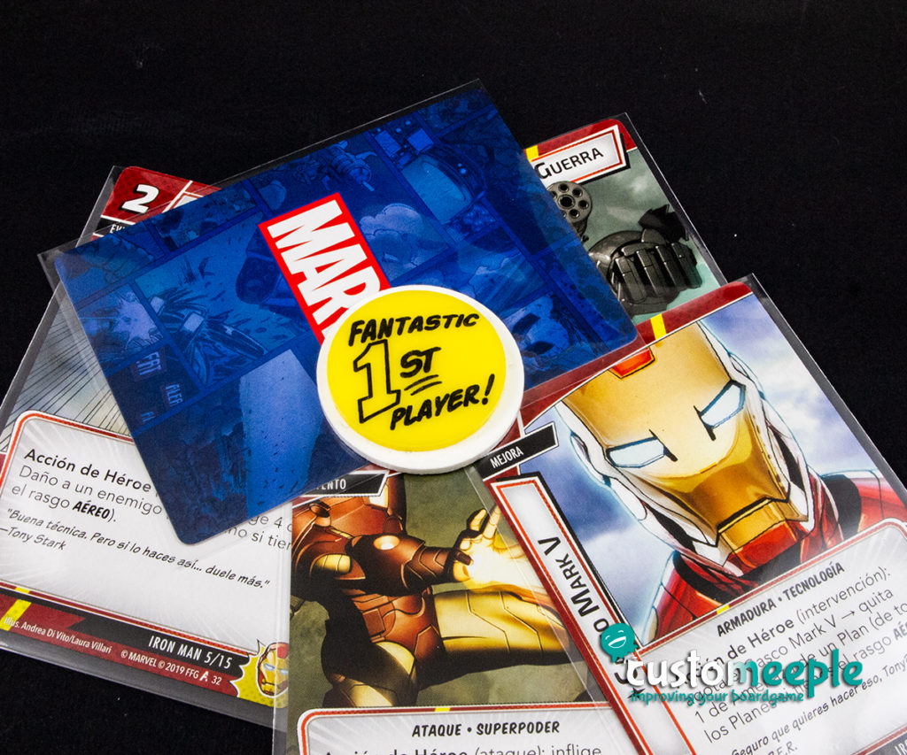 Marvel champions compatible First player token – Customeeple