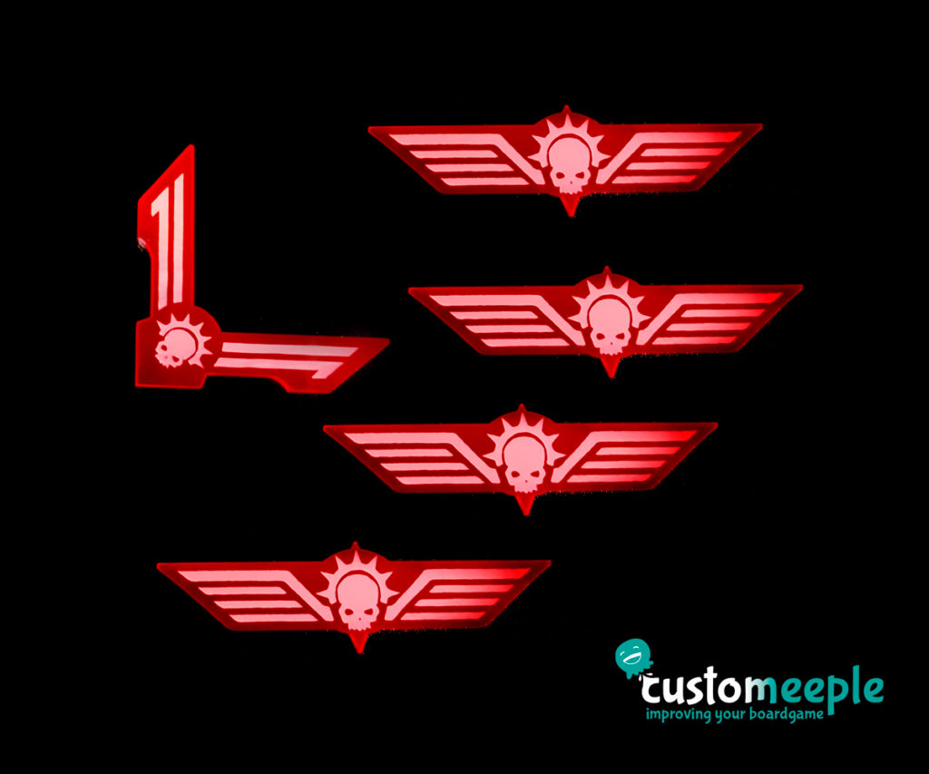 40k Gaming Board Markers (5 Units) – Customeeple
