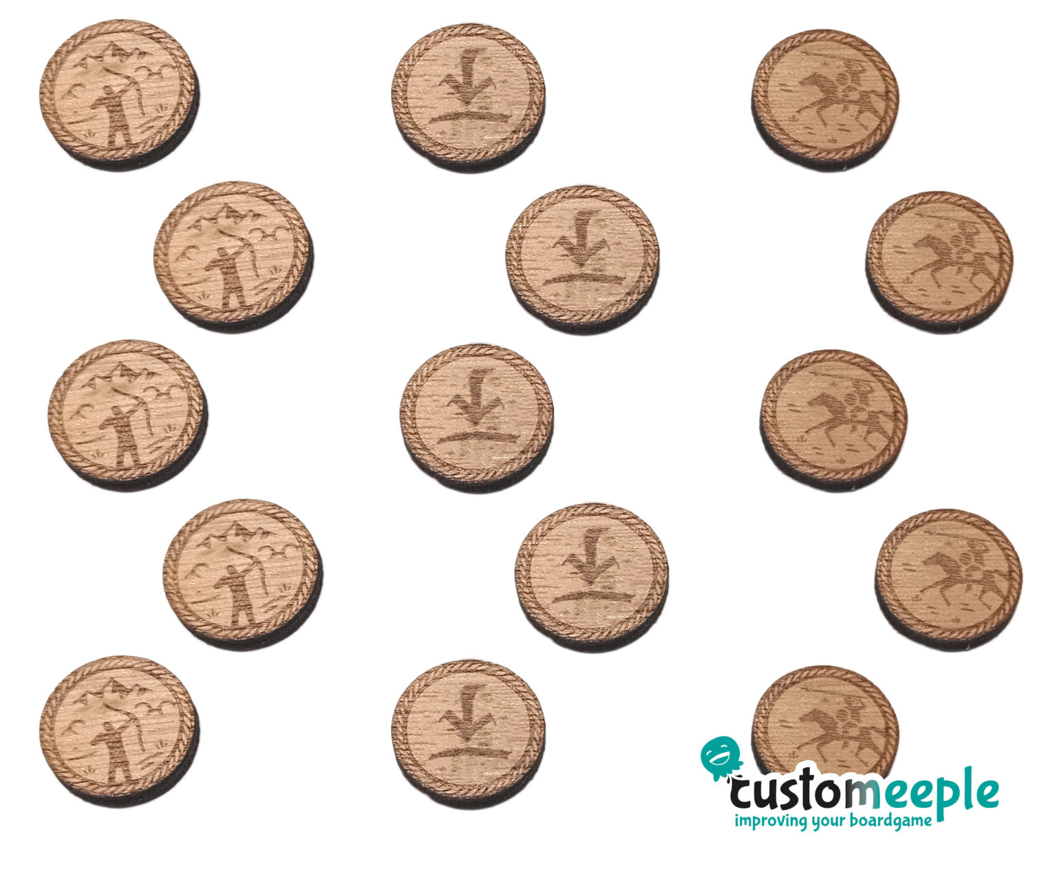 Tokens Set Middle Earth (15 Units) – Customeeple