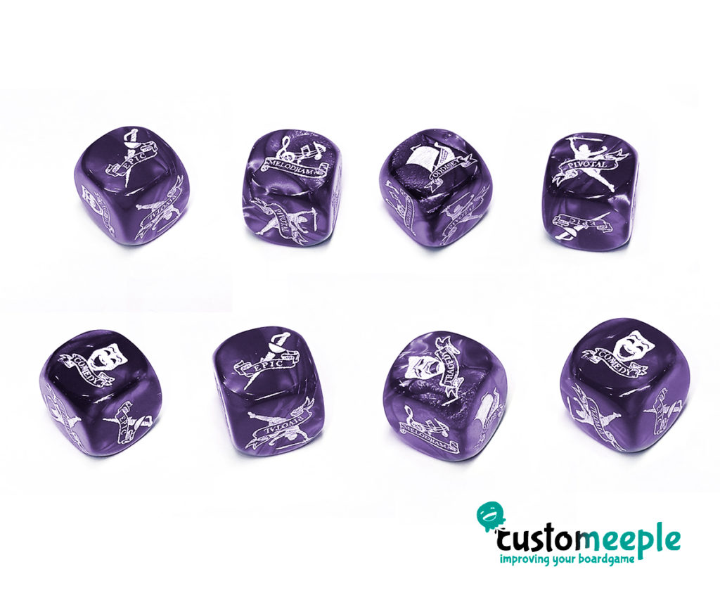 Harlequin Void Dancer Kill Team compatible 8 dice – Customeeple