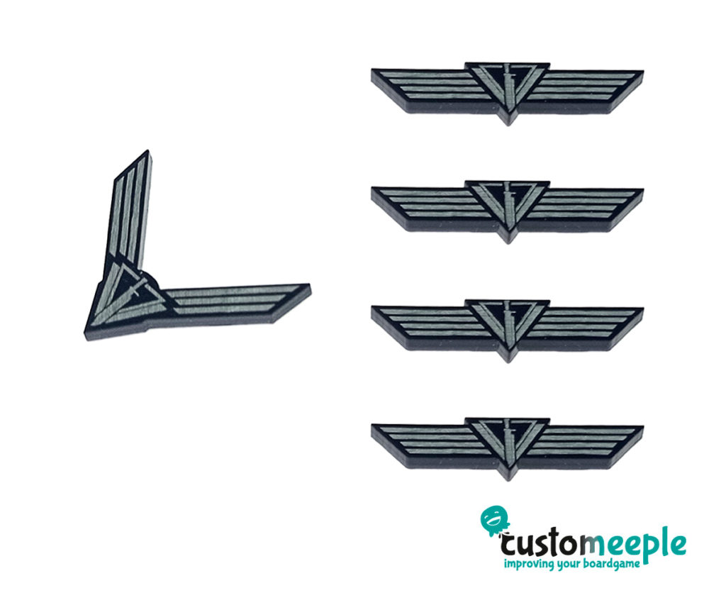 Kill Team deployment area markers (5 Units) – Customeeple