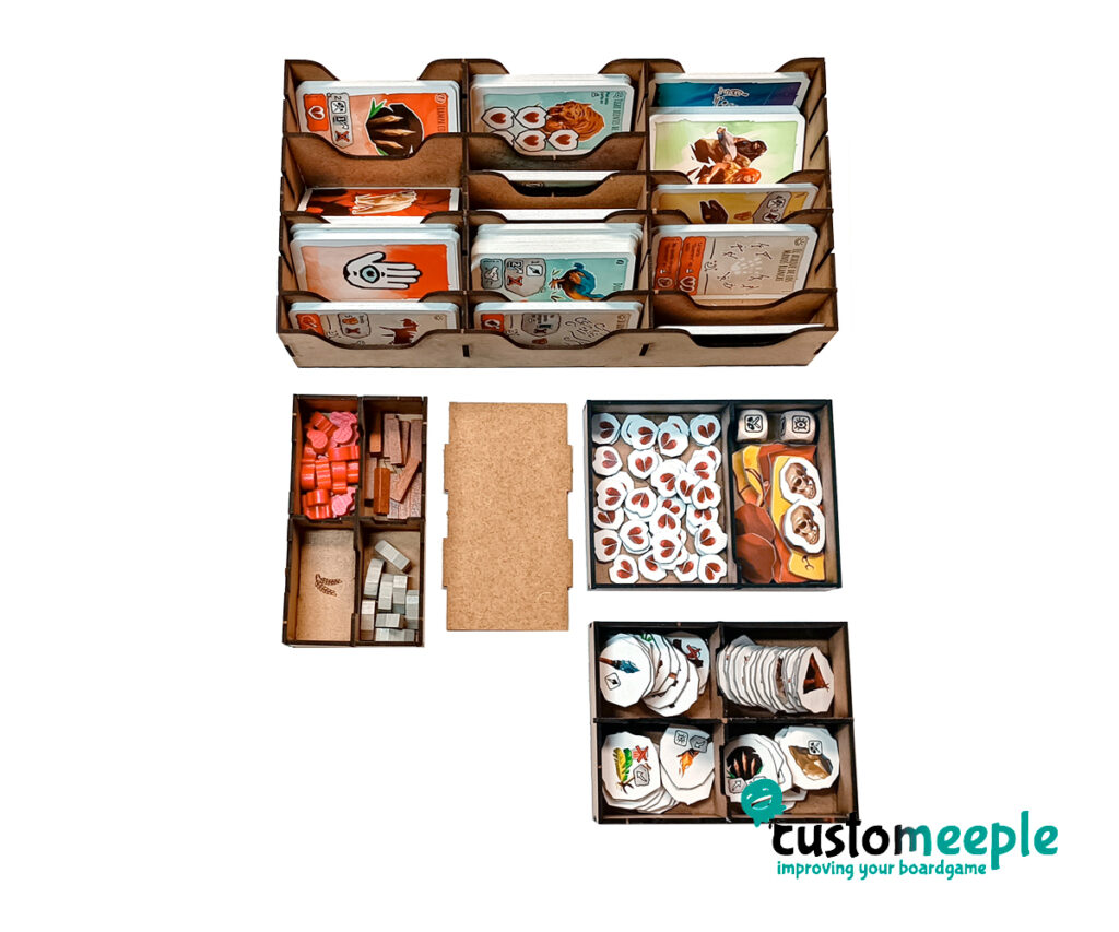Paleo game Compatible Insert | Organizer - Customeeple