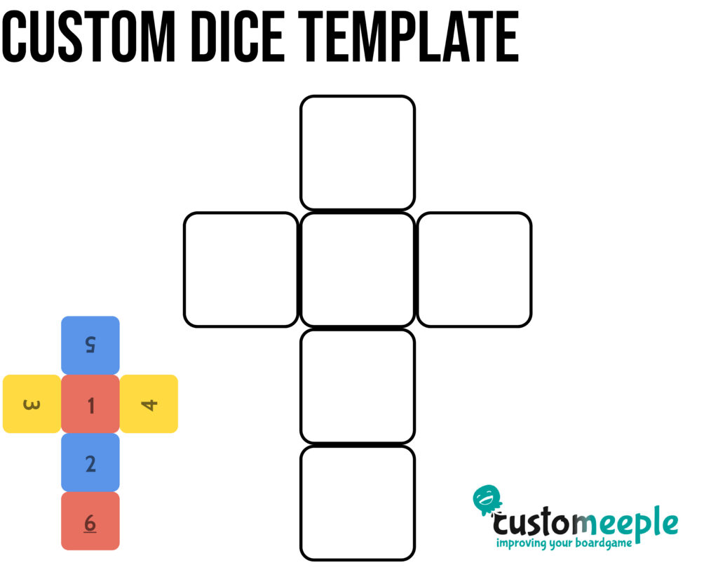 Custom Marble dice with your design (5 Units) – Customeeple