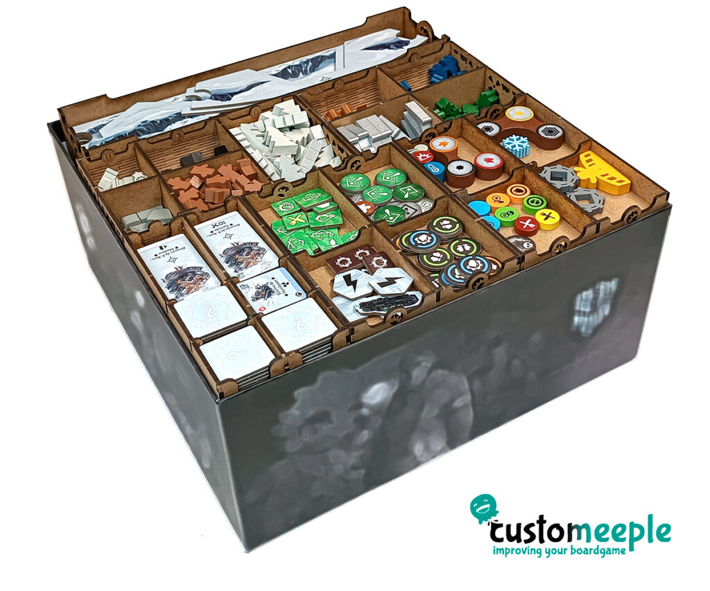 Frostpunk game Compatible Top Insert | Organizer – Customeeple