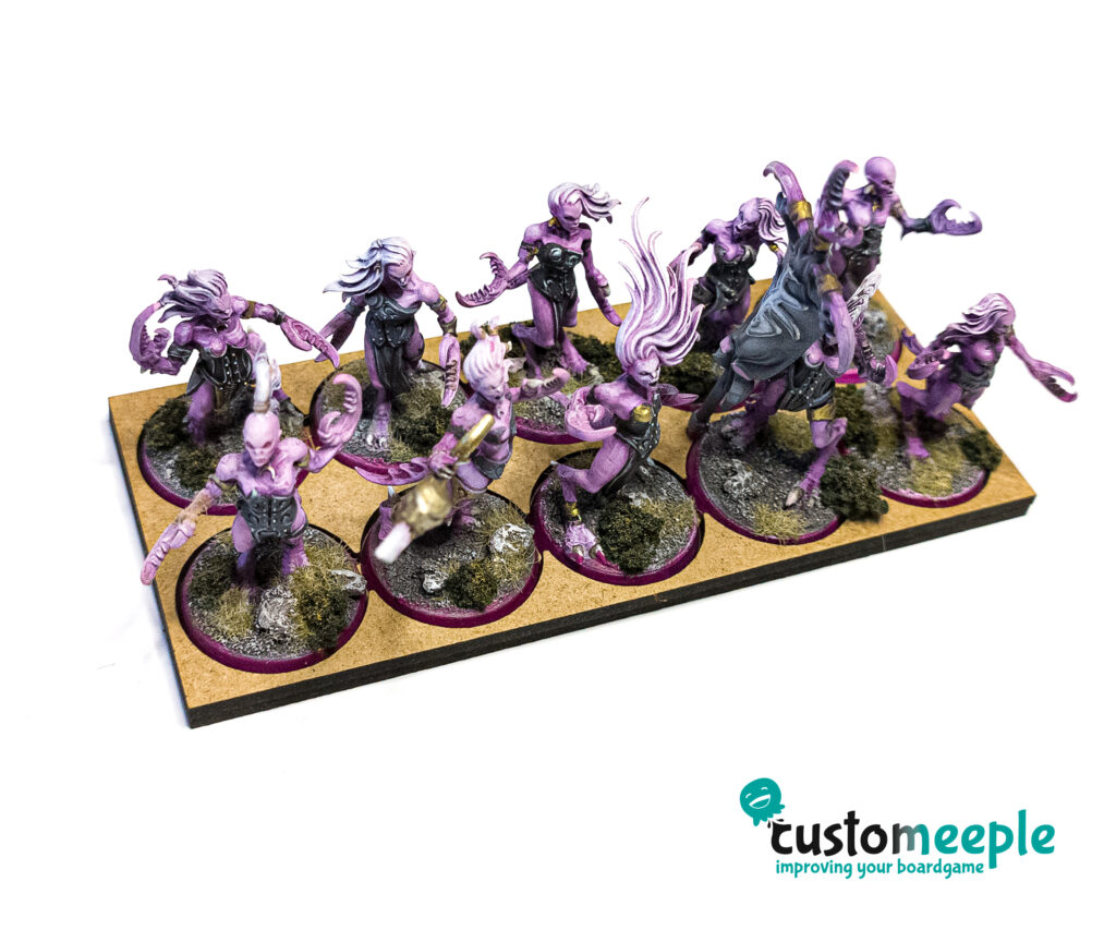 25mm Round Base to Square movement trays – Customeeple