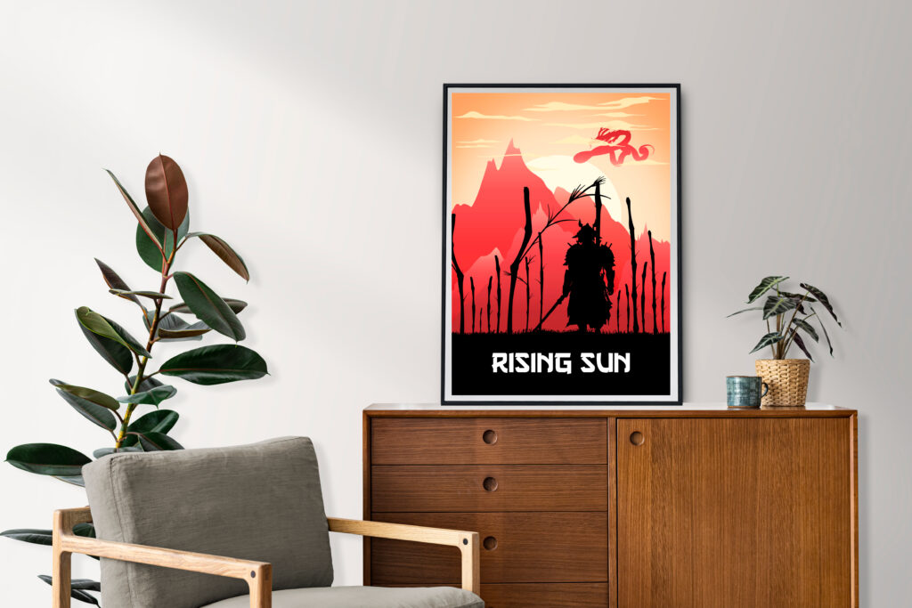 Rising Sun poster - Customeeple