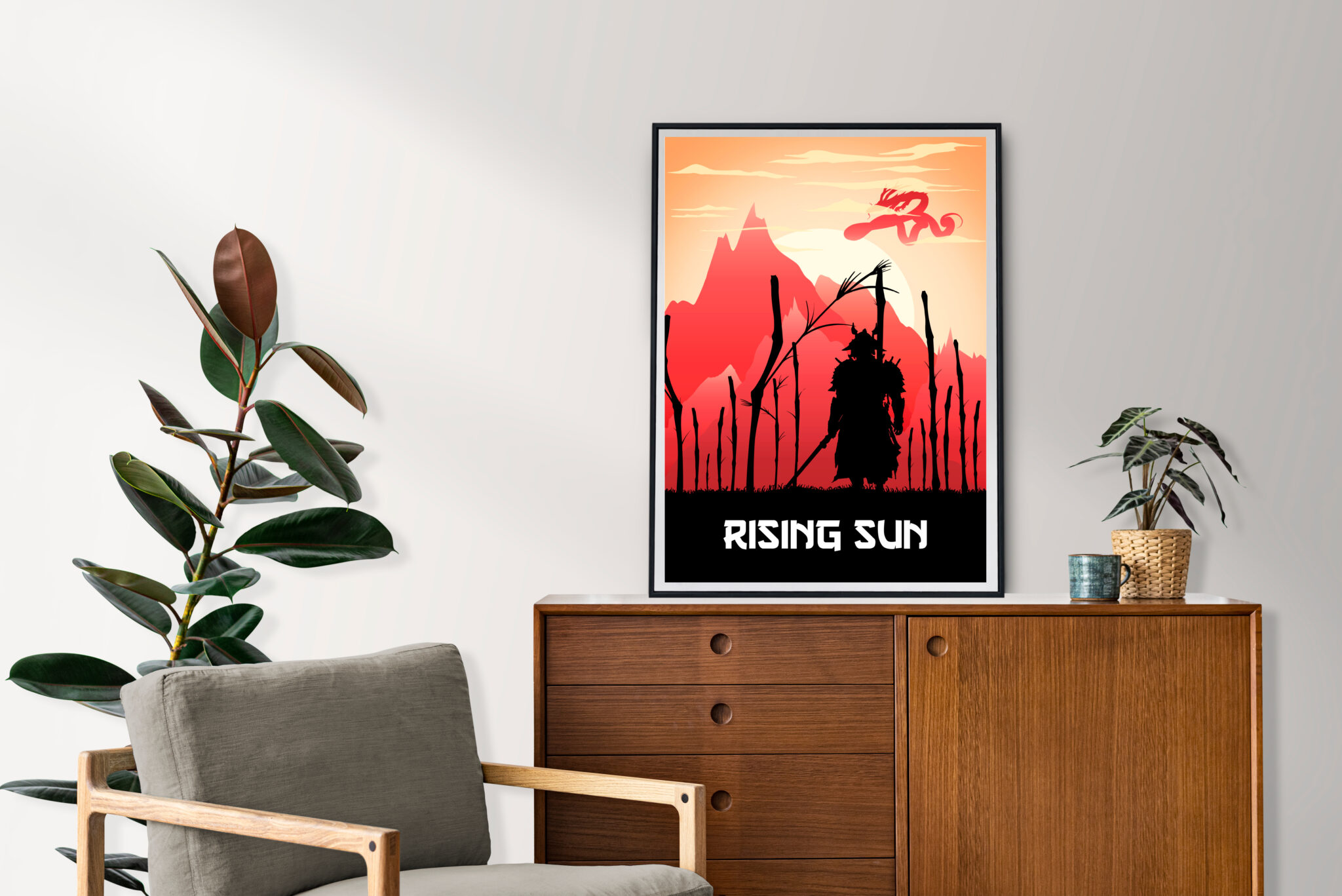 Rising Sun poster – Customeeple