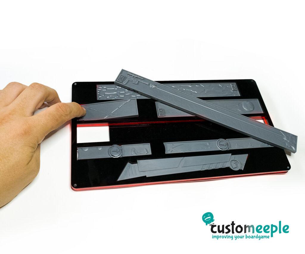 Acrylic Template Tray Compatible with Star Wars Shatterpoint – Customeeple