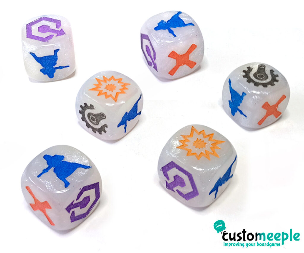 Battle of Hoth Compatible Dice Set – 6 Dice – Customeeple
