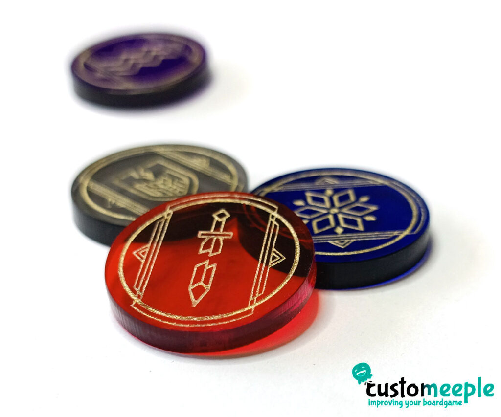 Status Token Pack compatible with Warcrow (16tk) – Customeeple